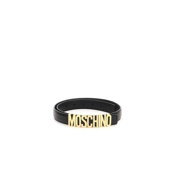 Moschino | Accessories | Moschino Lettering Logo Belt | Poshmark